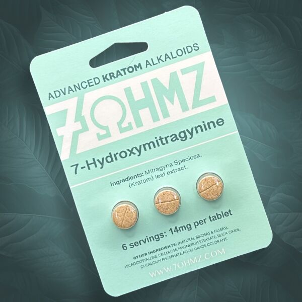 7 Ohmz 14mg 7-Hydroxymitragynine 3 Pack Tablets | 20 Ct Display | Msrp ...