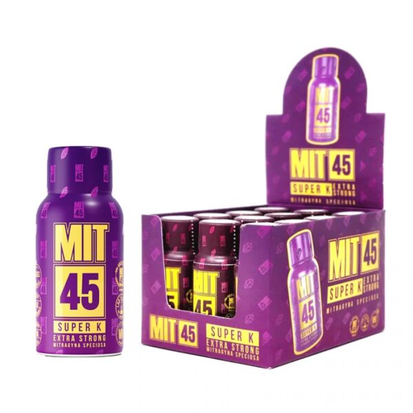Mit 45 Super K Extra Strong Kratom Shots | 12 Ct Display | Msrp $24.99 ...