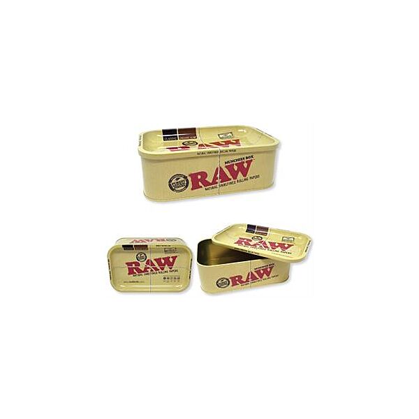 The Raw Munchies Box W Rolling Tray Lid - (MSRP $20) - All Coast ...