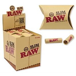 Raw Pre - Rolled Hemp Tips Slim - 21 Ct Pack - 20 Ct Display - (MSRP $2 ...