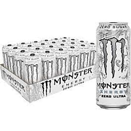 Monster Energy Drink - Zero Ultra - 16Oz Cans, 24 Count - All Coast ...