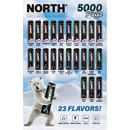North 5000 Puffs Disposable Vape | 10 Ct Display | Msrp $19.99 - All ...